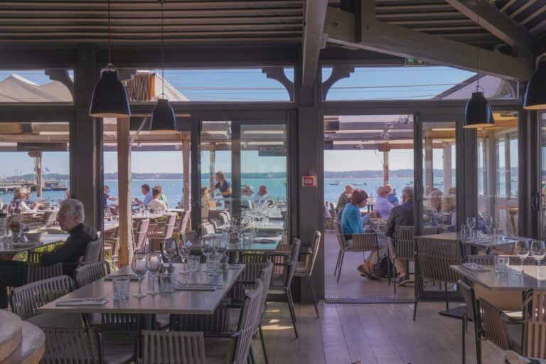 Cap Ferret : Le Pinasse Café, une vue canon, des plats top